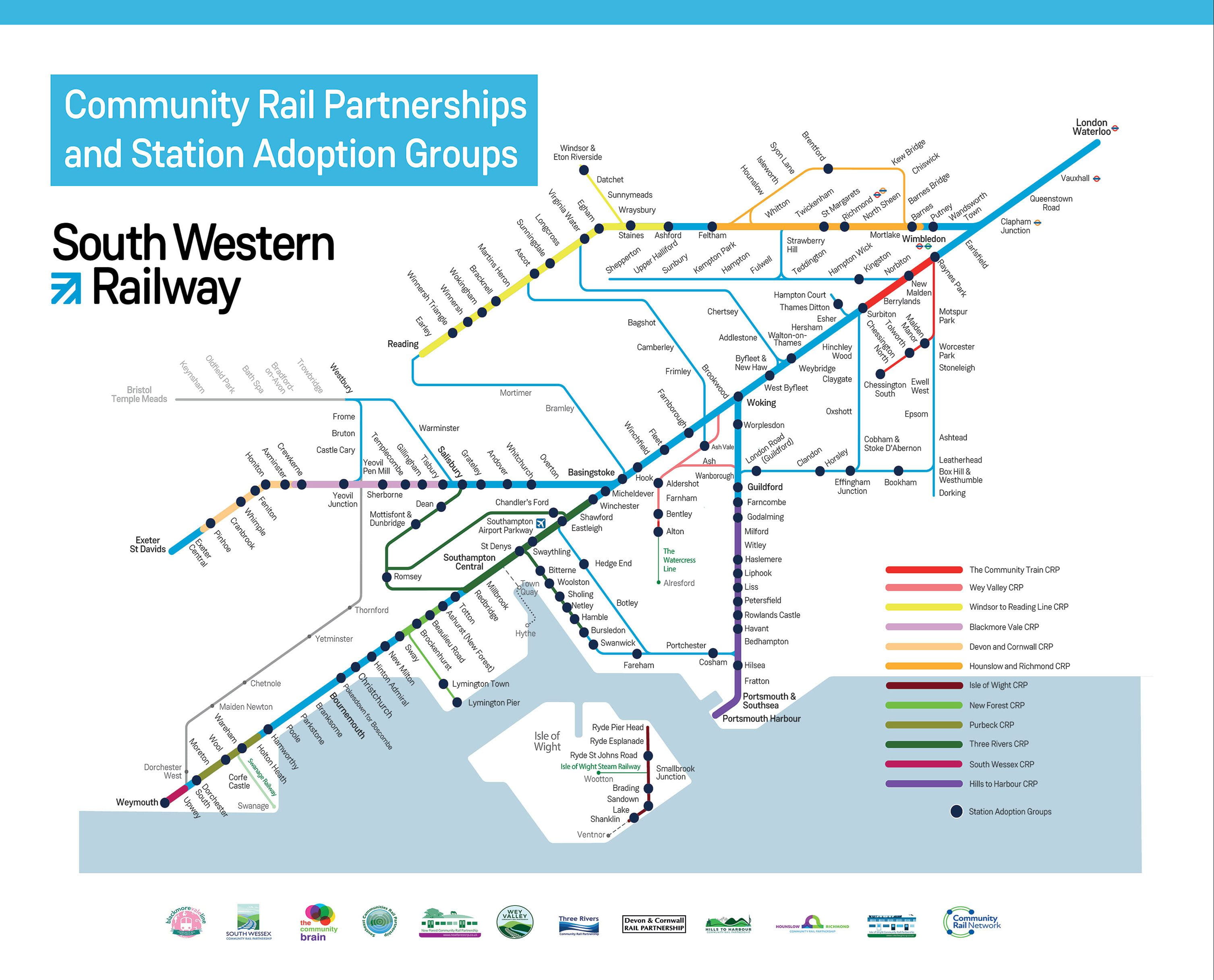 Community rail and station adoption | South Western Railway