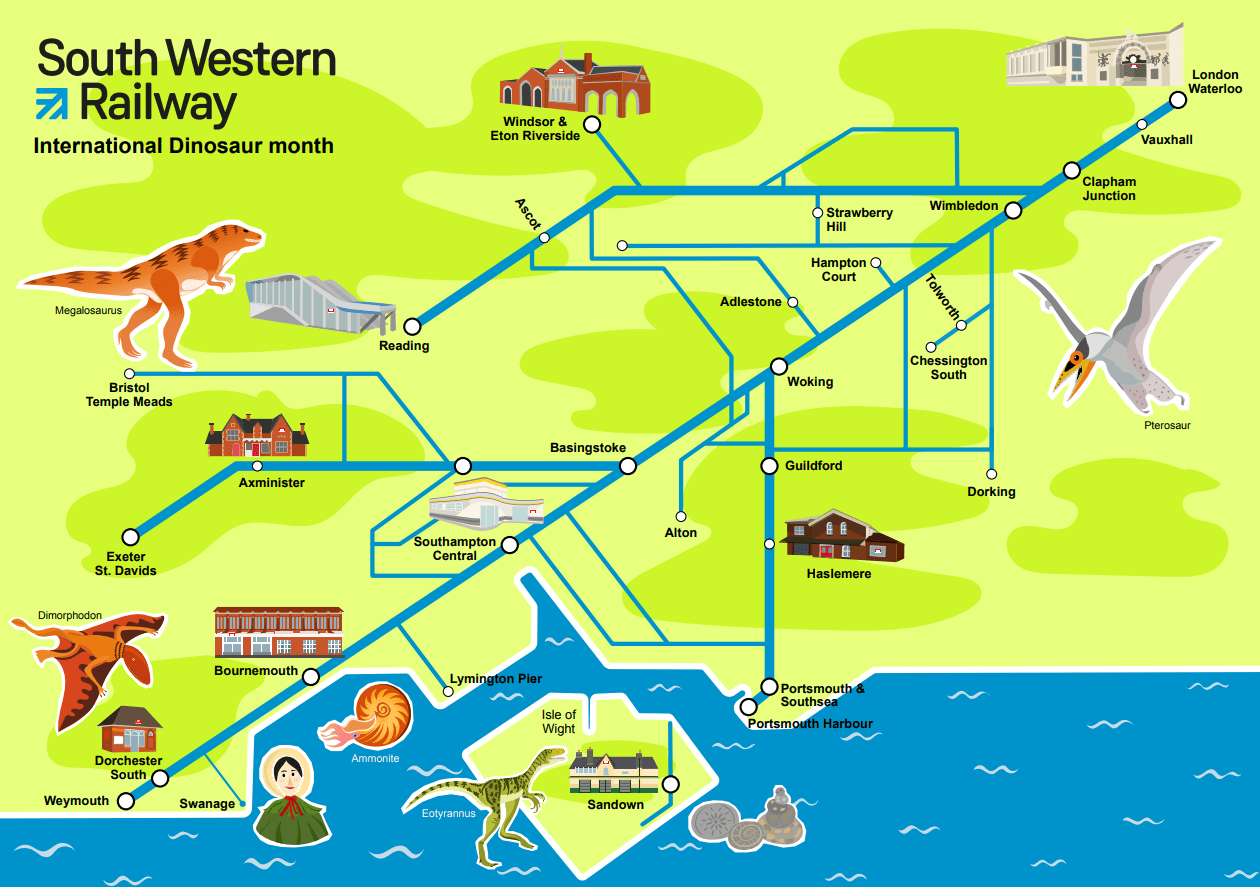 International Dinosaur Day | South Western Railway