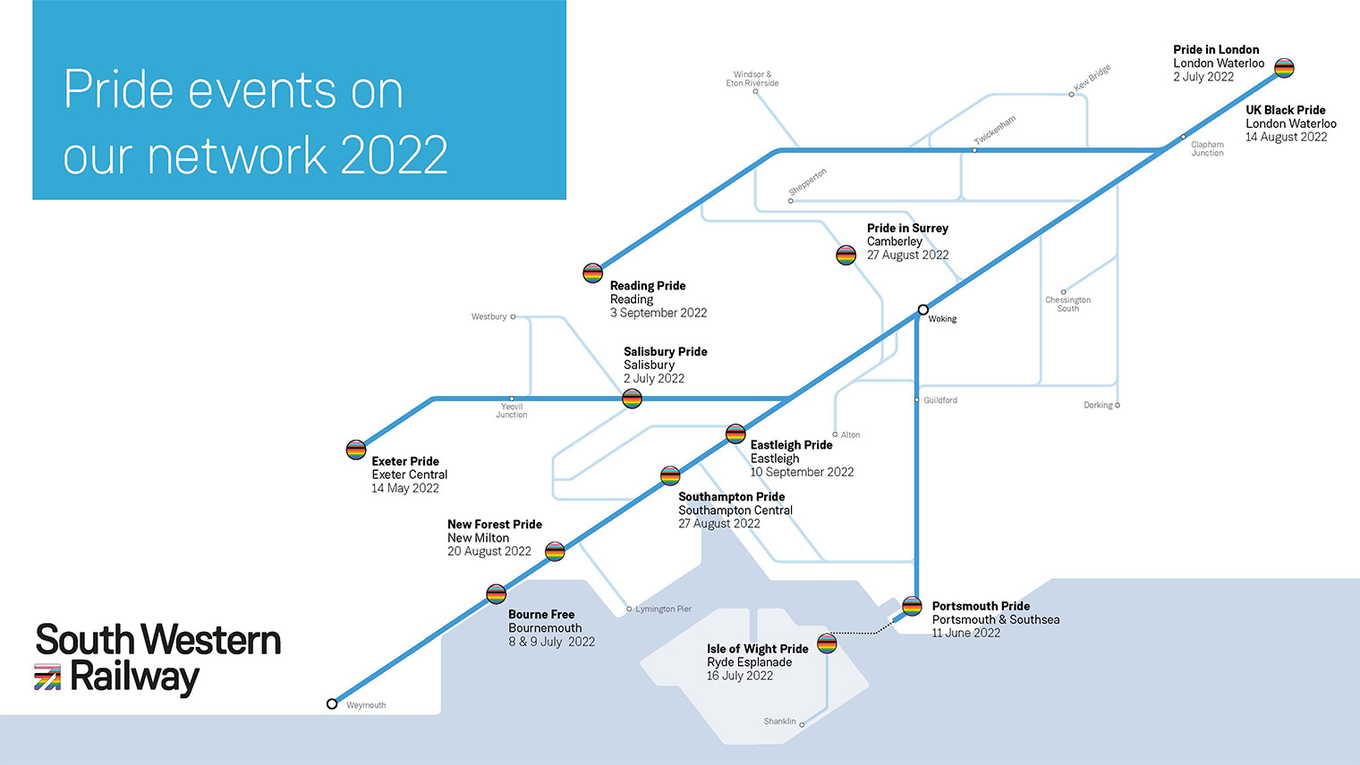 SWR Pride | South Western Railway