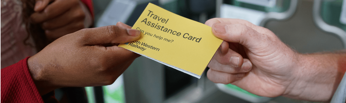 Travel Assistance Card | South Western Railway